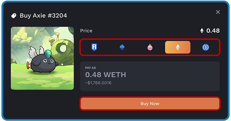 How to Buy NFTs in App.Axie – Sky Mavis
