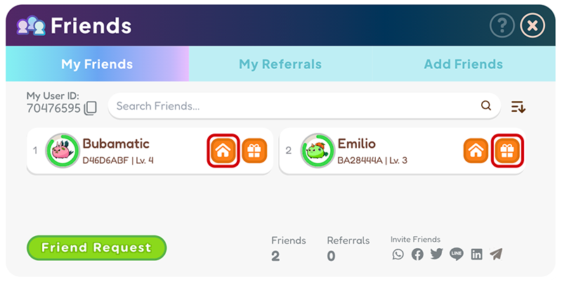 Axie Pals - Friends & Referrals System – Sky Mavis