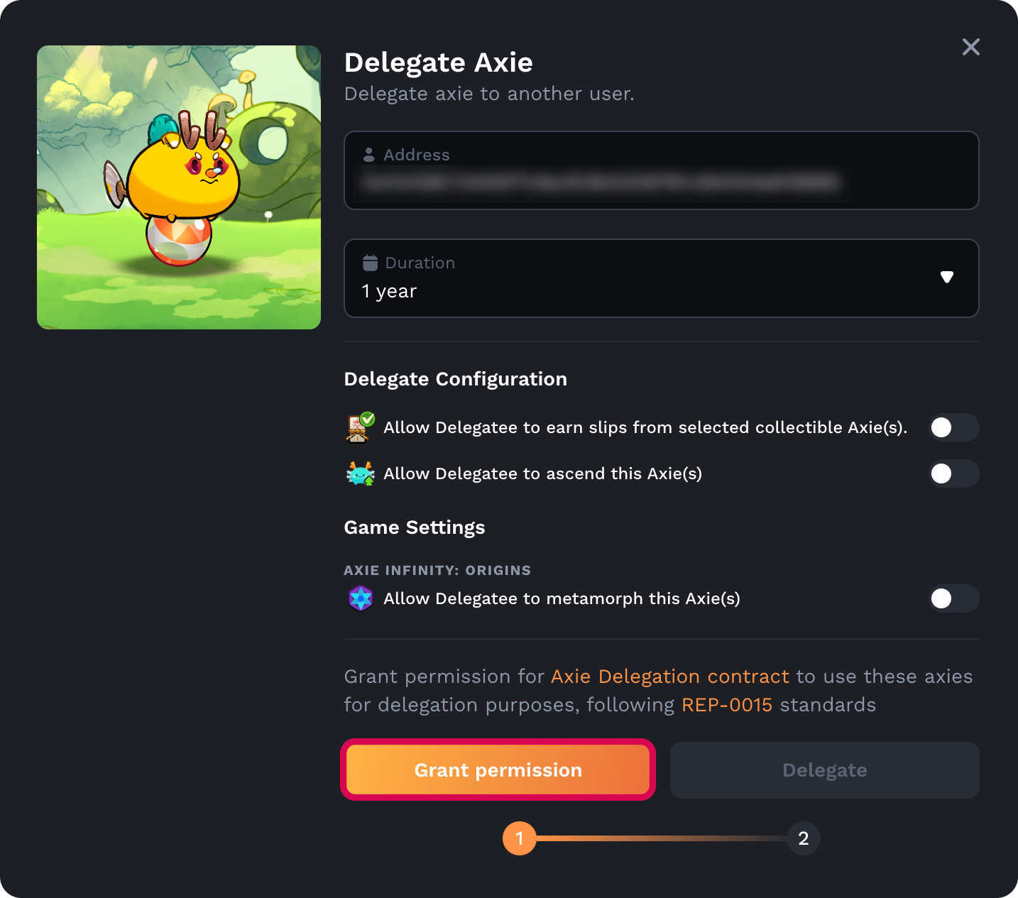 Axie Delegation Guide – Sky Mavis